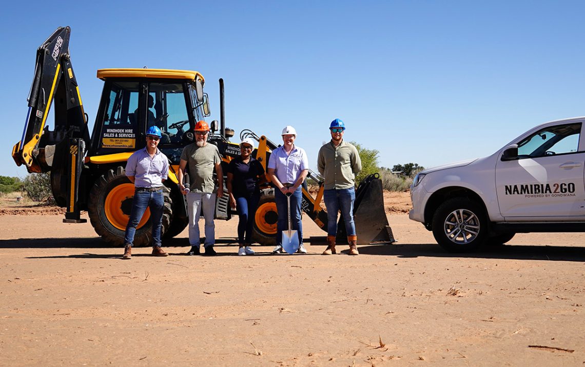 Gondwana breaks ground on N$15m Namibia2Go HQ at Hosea Kutako Airport ...