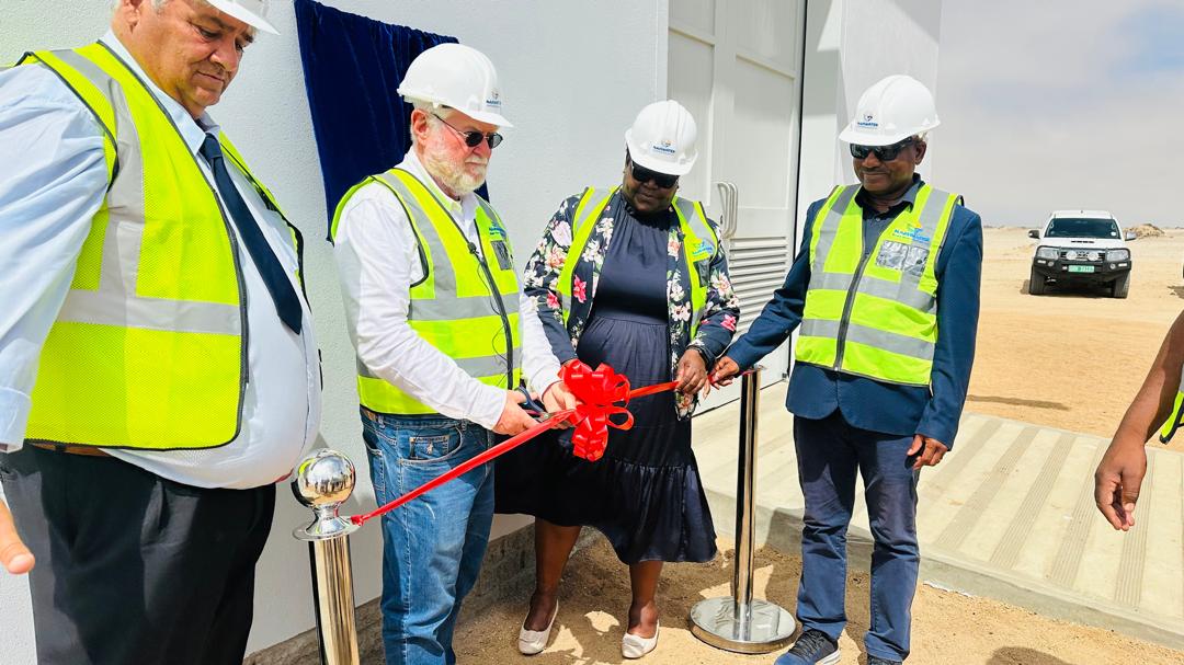 NamWater commissions Henties Bay ,Kuiseb-Collector Pipeline