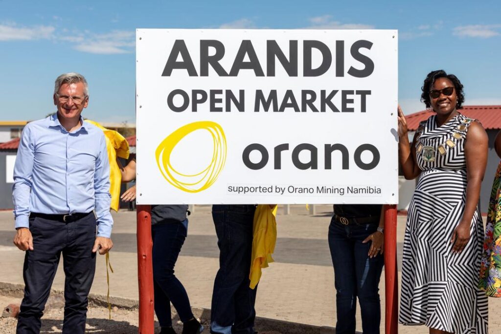 Orano refurbishes Arandis Open Market to support local