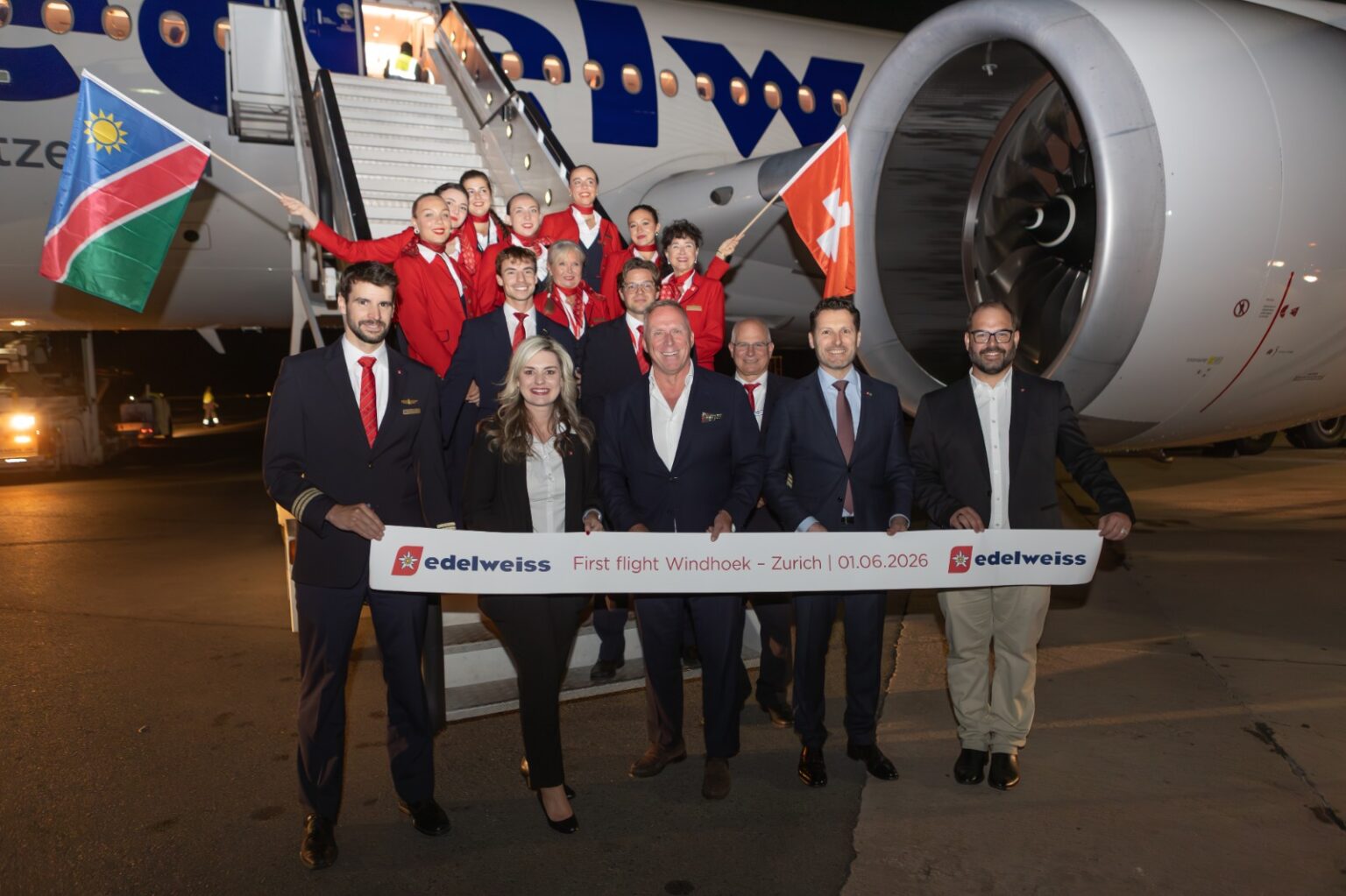 Edelweiss launches direct Windhoek-Zurich flights
